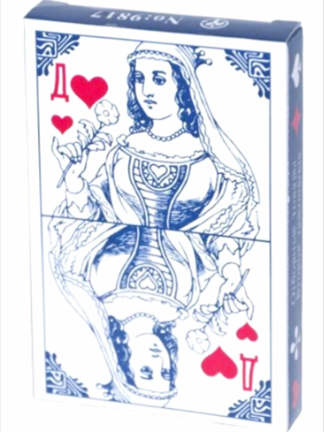 Карты игральные классические, пластиковые, 36шт/колода.