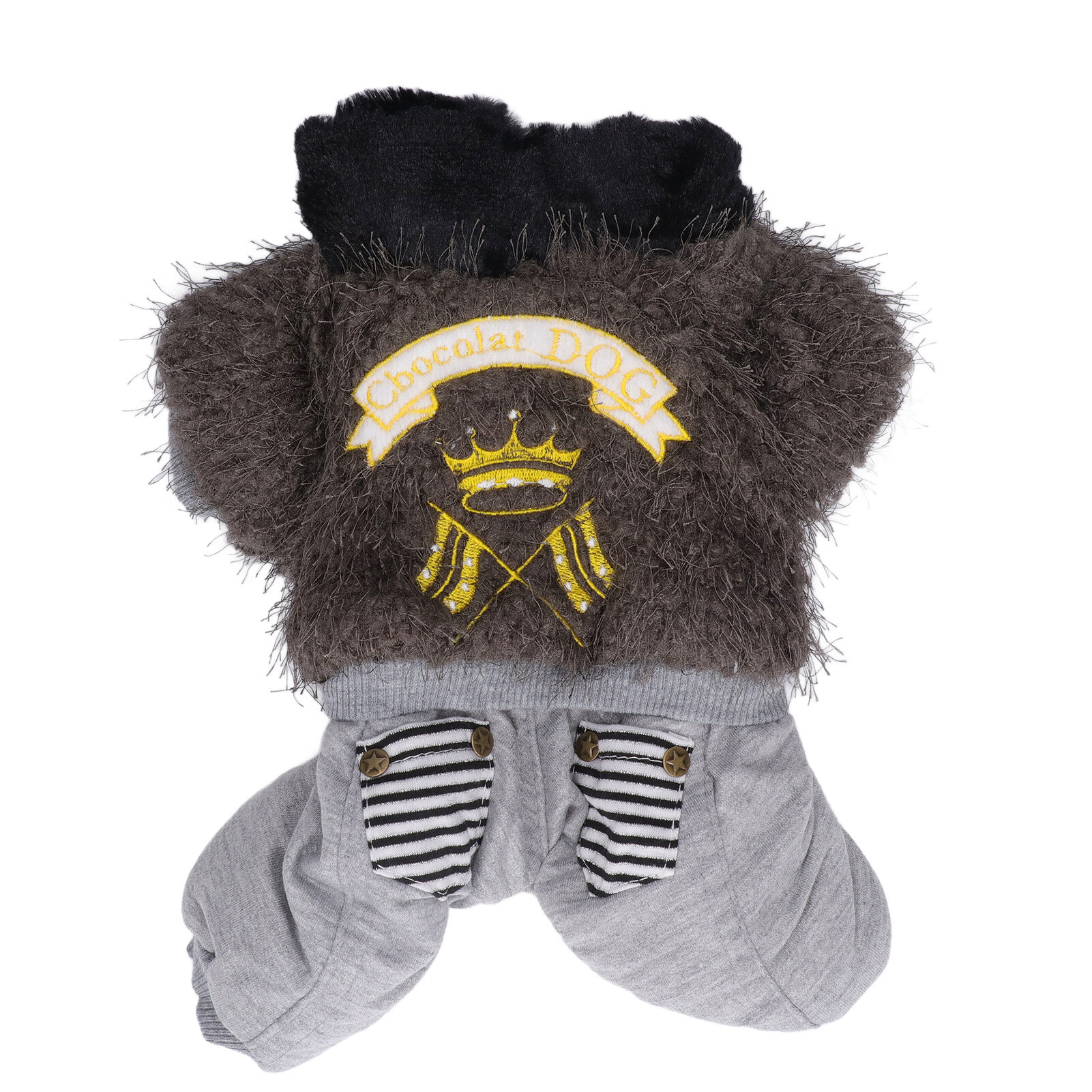 Dog Winter Clothes Exquisite Classic Style Soft Comfortable Thick Warm Puppy L