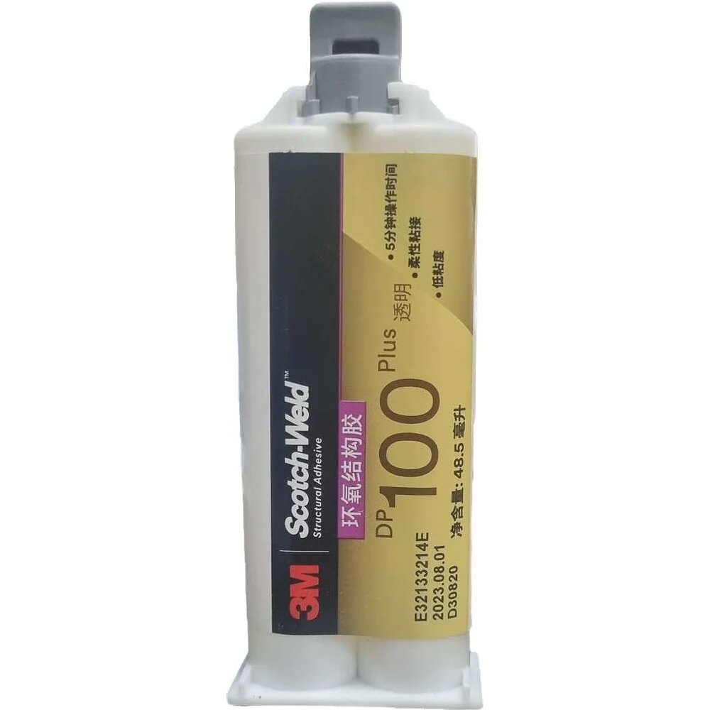 3М 3M DP100 plus Клей прозрачный двухкомпонентный эпоксидный картридж 48,5 мл DP100+