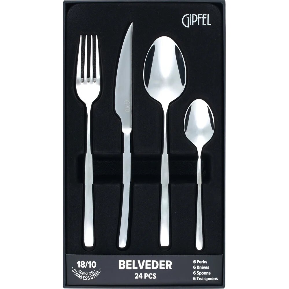 Gipfel Набор столовых приборов BELVEDER 24 пр. Материал: нерж. сталь 18/10. 50685