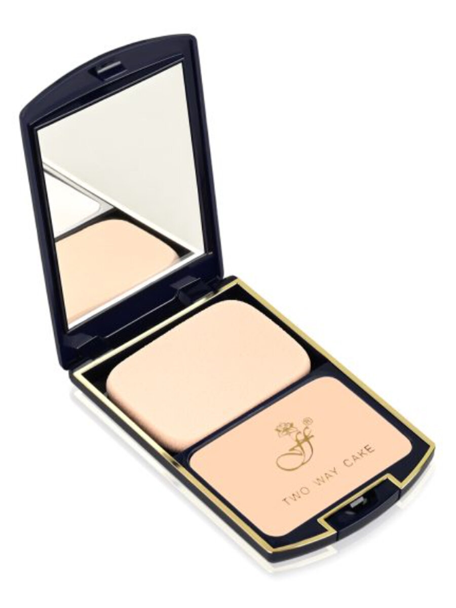 Ffleur Пудра компактная 2 в 1 Two Way Cake Improved Formula, тон 13, 1 шт