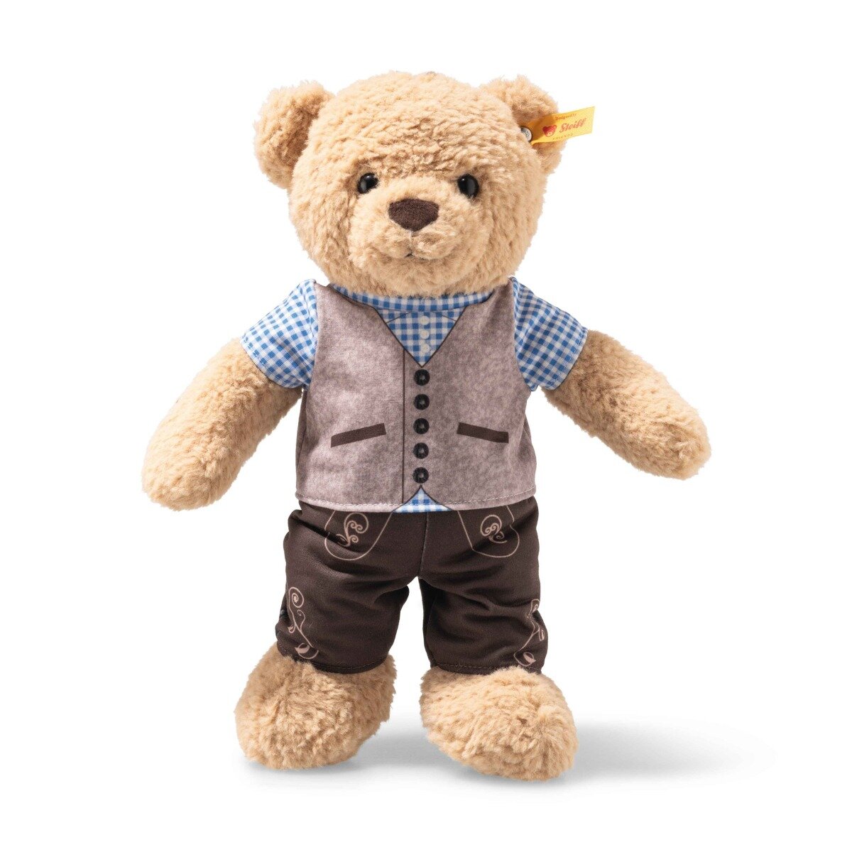Мягкая игрушка Steiff Ben Teddy bear in Bavarian costume (Штайф мишка Тедди Бен в Баварском костюме, 30 см)