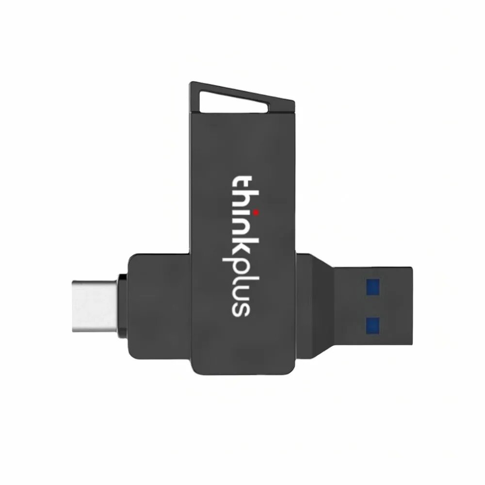 Флеш-накопитель Lenovo ThinkPlus MU251 USB 3.2 Type-C 128 ГБ, черный