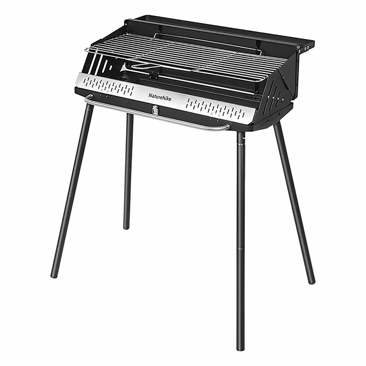Гриль Naturehike Vertical Bbq Grill With Storage Bag Black (UNI)