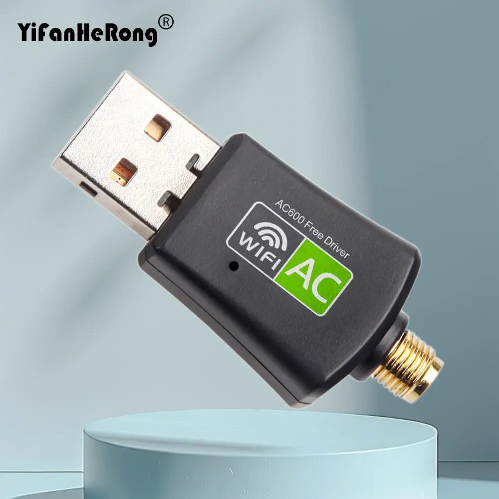 Беспроводной адаптер Wi-Fi YiFanHeRong 600 Мбит/с