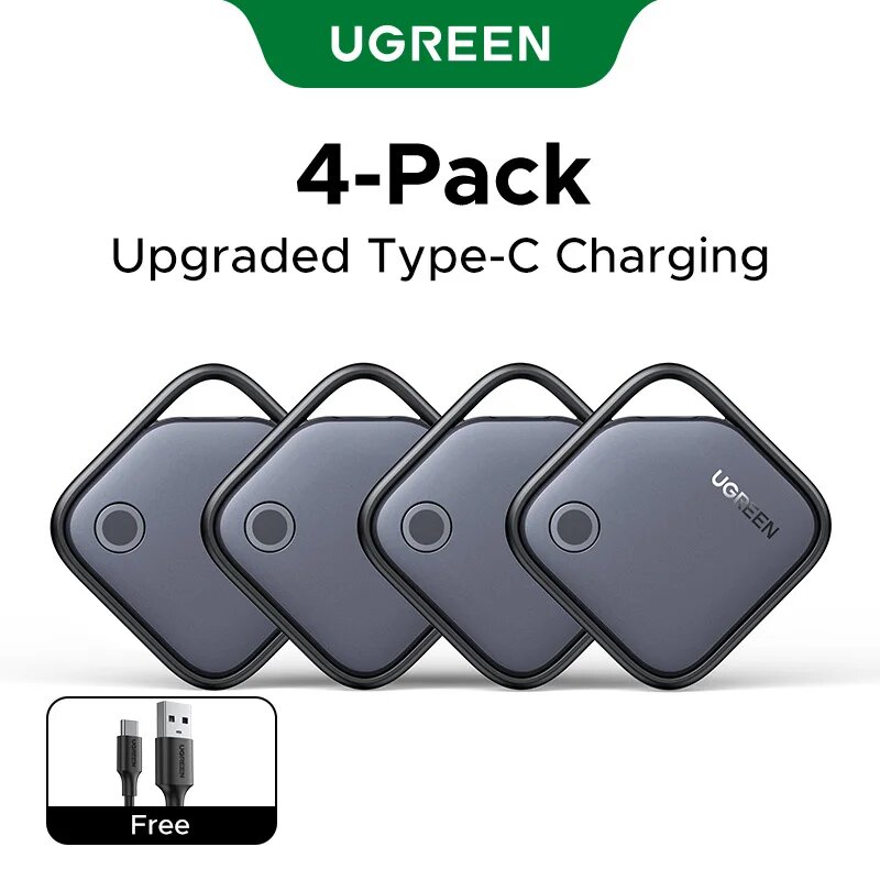 UGREEN Bluetooth-трекер 4-pack