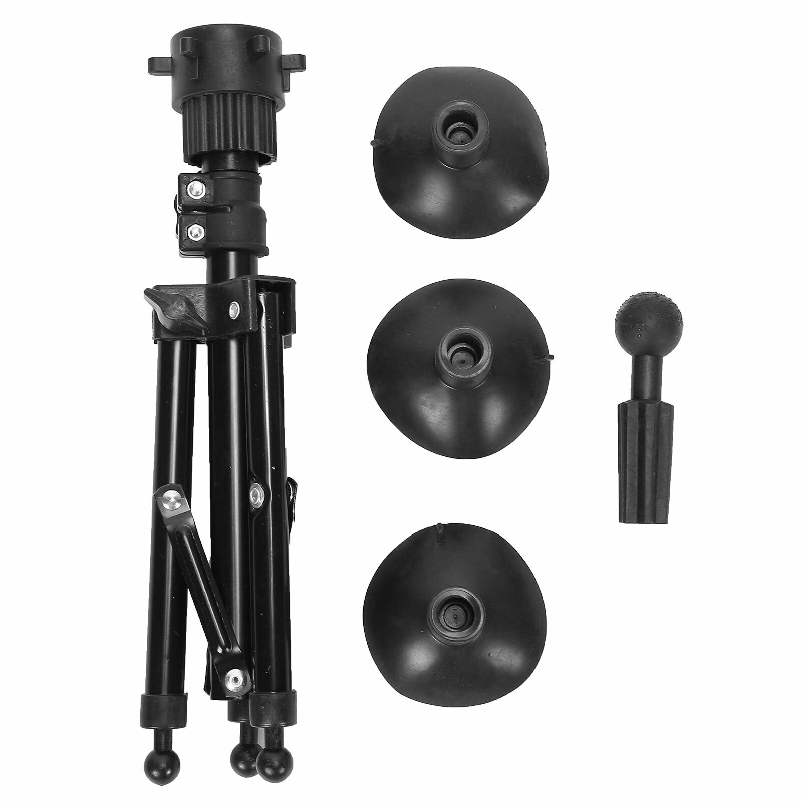 Регулируемая металлическая подставка для головы манекена, парикмахерский тренировочный штатив, аксессуар, черный