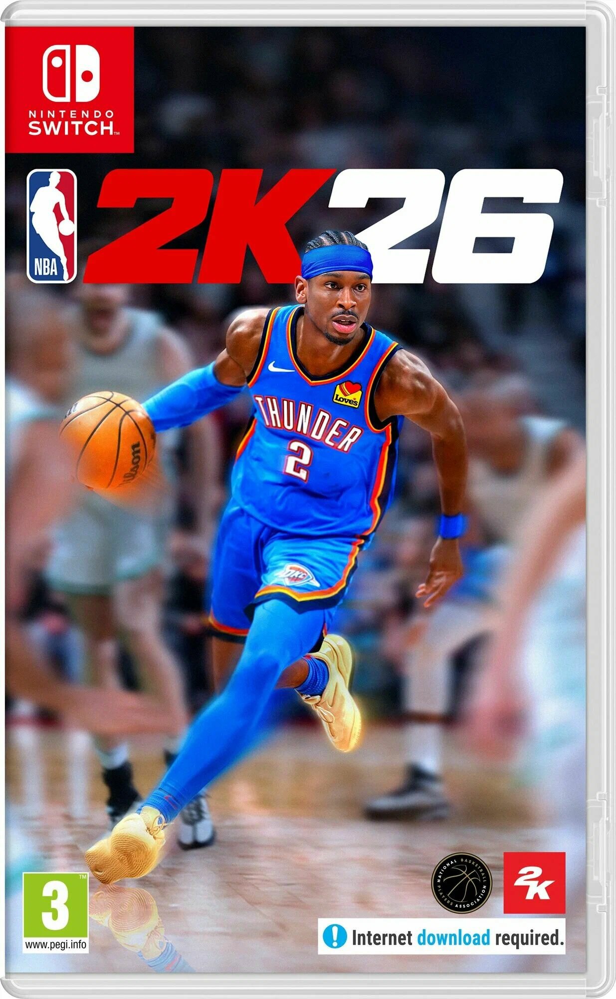 Игра на картридже NBA 2K26 (Nintendo Switch, Английская версия)