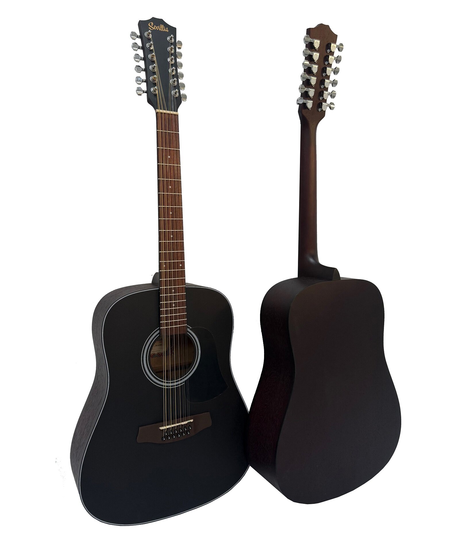 Sevillia IW-12 BKD Гитара акустическая, количество струн 12