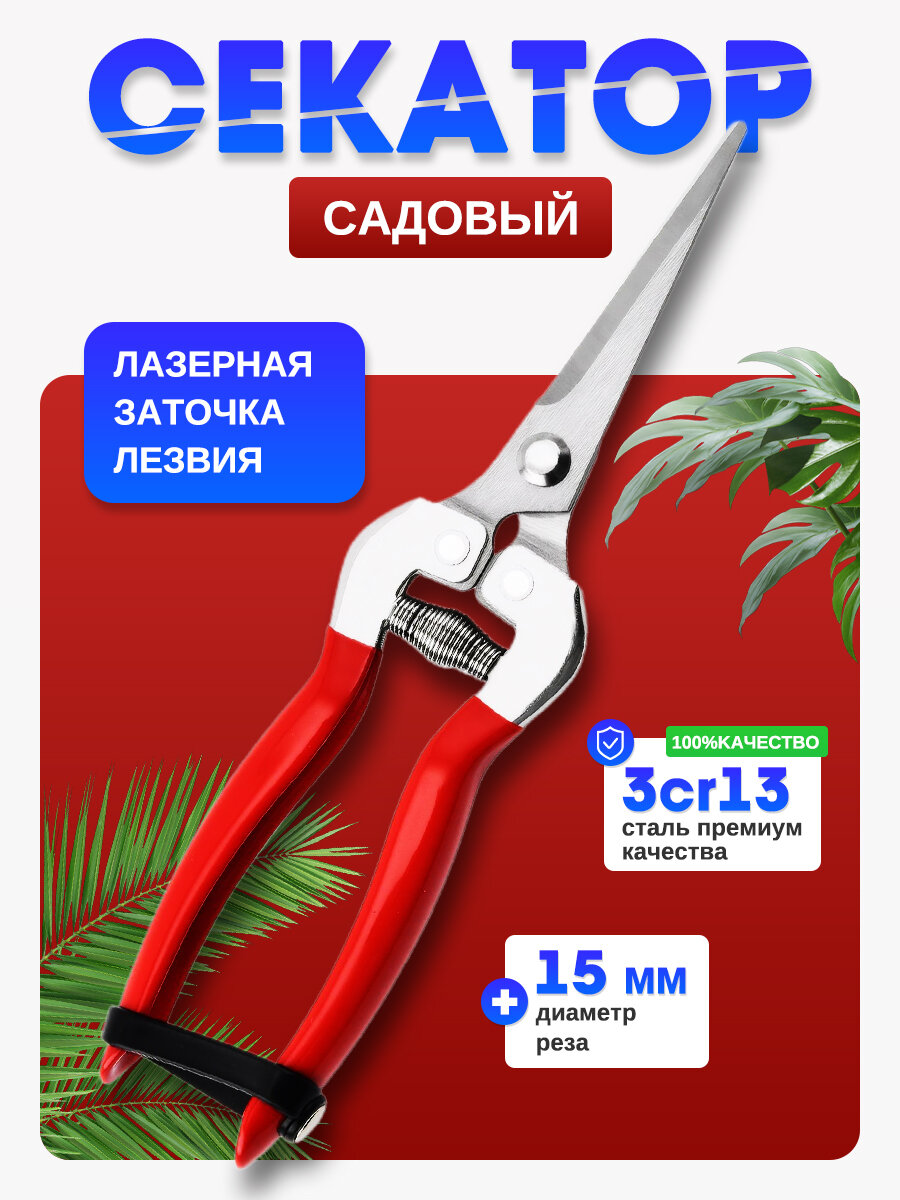 Секатор садовый / Профессиональный секатор для флориста