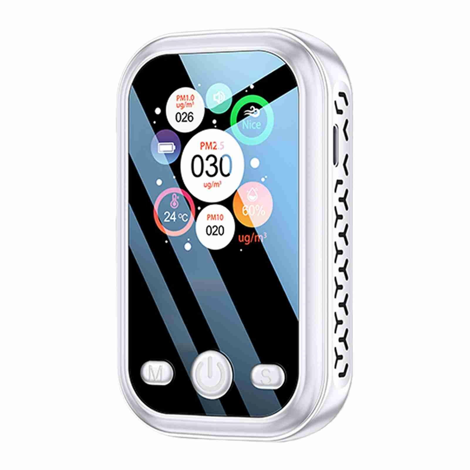 1.9" портативный детектор воздуха для PM2.5/PM10/PM1.0