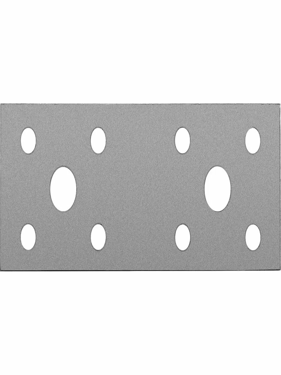 КП-2.5, 100 x 35 x 2.5 мм, цинк, крепежная пластина