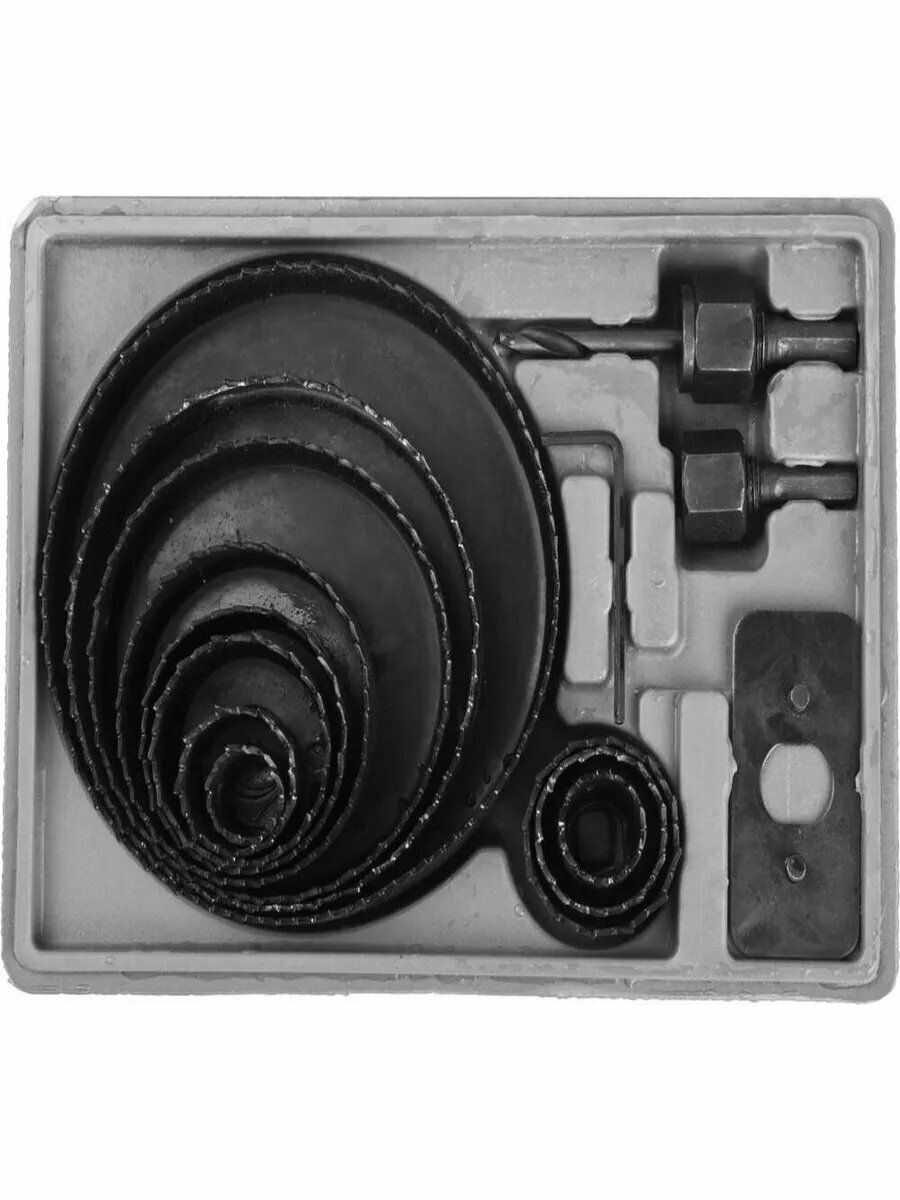 Maxcut, 12 шт, 19-127 мм, набор кольцевых коронок по дереву