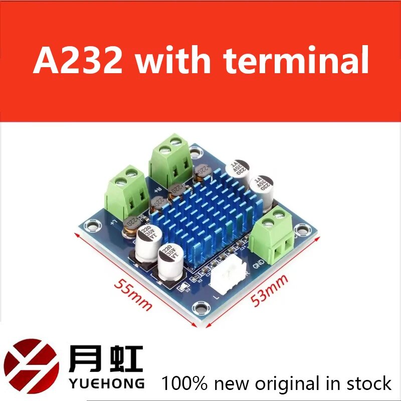 1 шт. TPA3110 XH-A232 30 Вт + 30 Вт 2,0 канальный цифровой стерео аудио усилитель мощности плата постоянного тока 8-26 В 3A