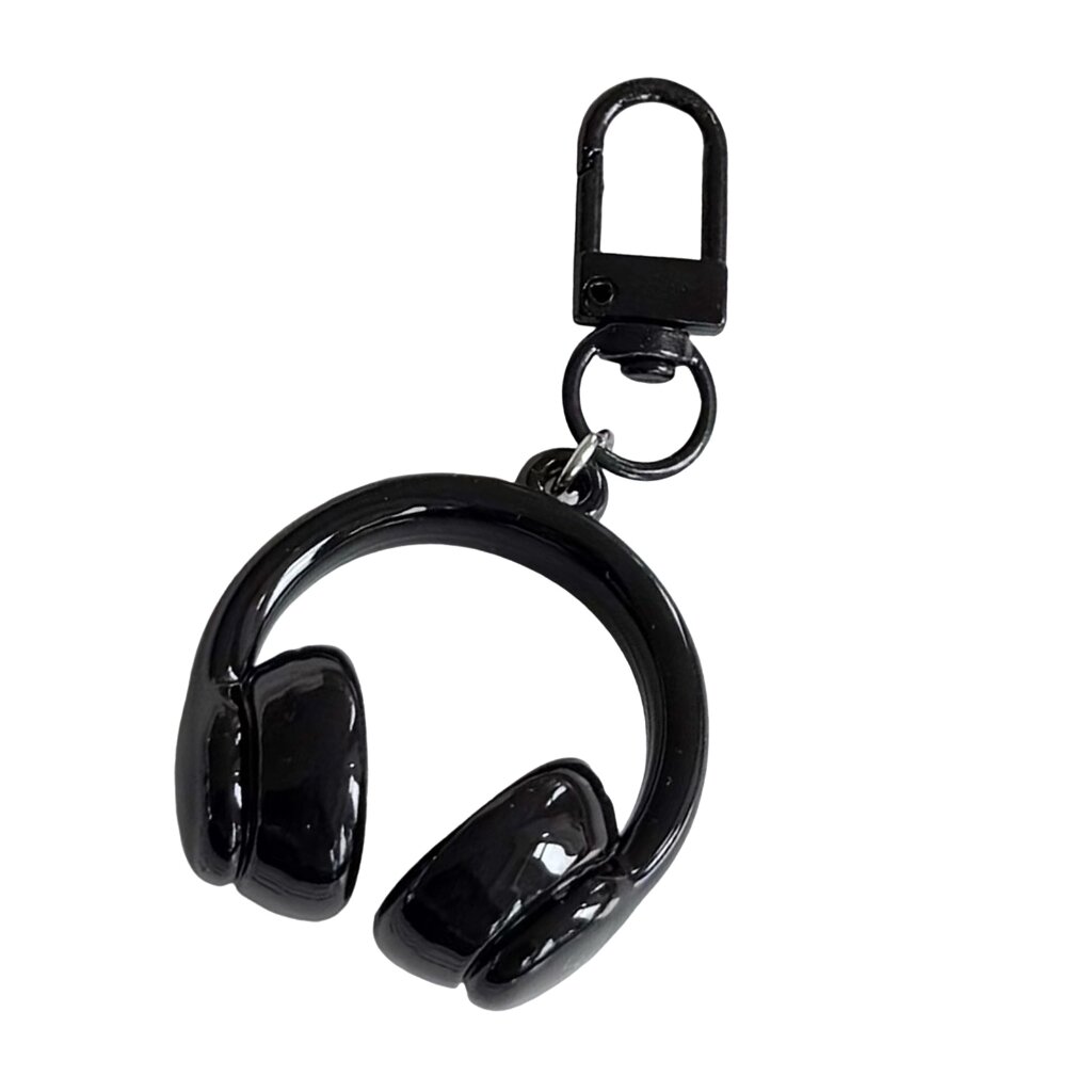 Подвеска-брелок для стереогарнитуры-черный