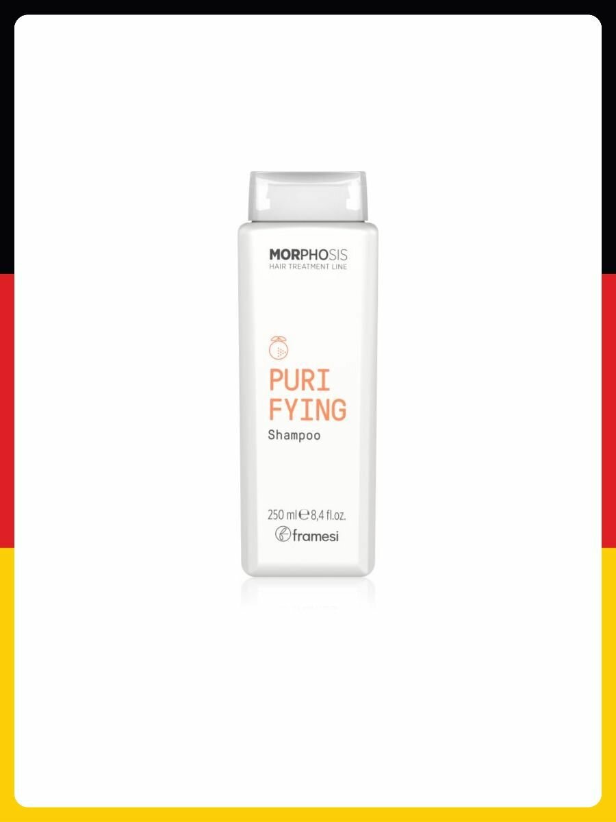 Шампунь для волос Framesi Morphosis Purifying Cleansing Shampoo against Dandruff, 250 мл