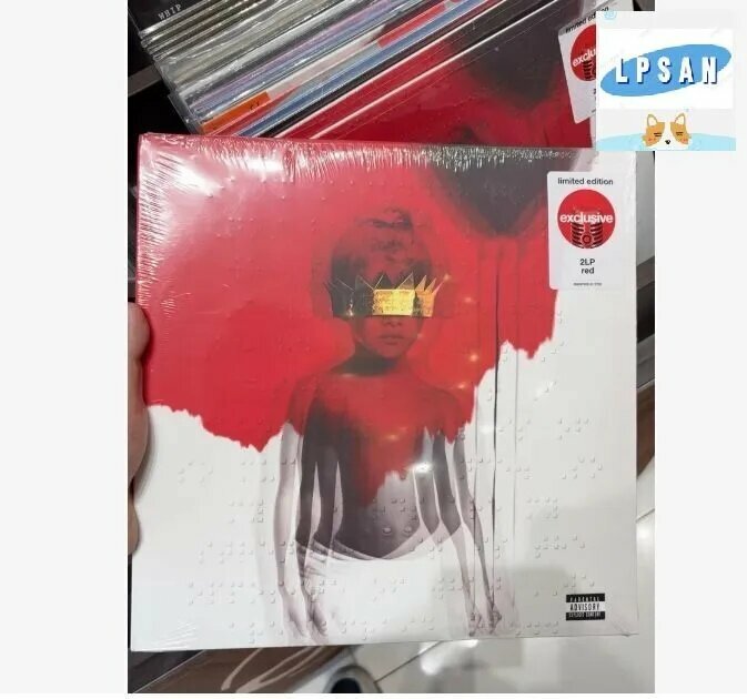 Эксклюзивное виниловое издание Rihanna ANTI на двух пластинках-LPSAN