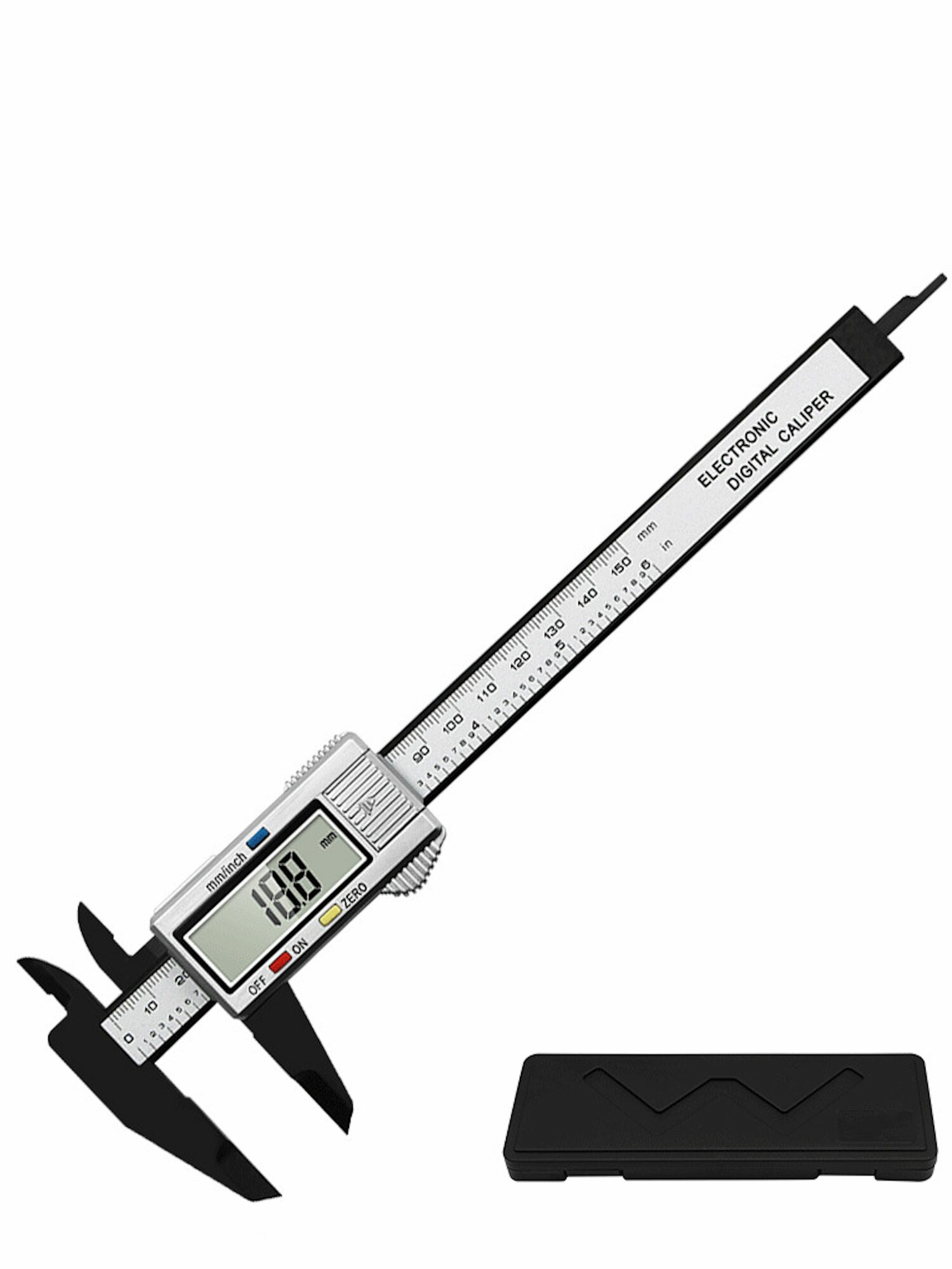Штангенциркуль электронный в пластиковом кейсе