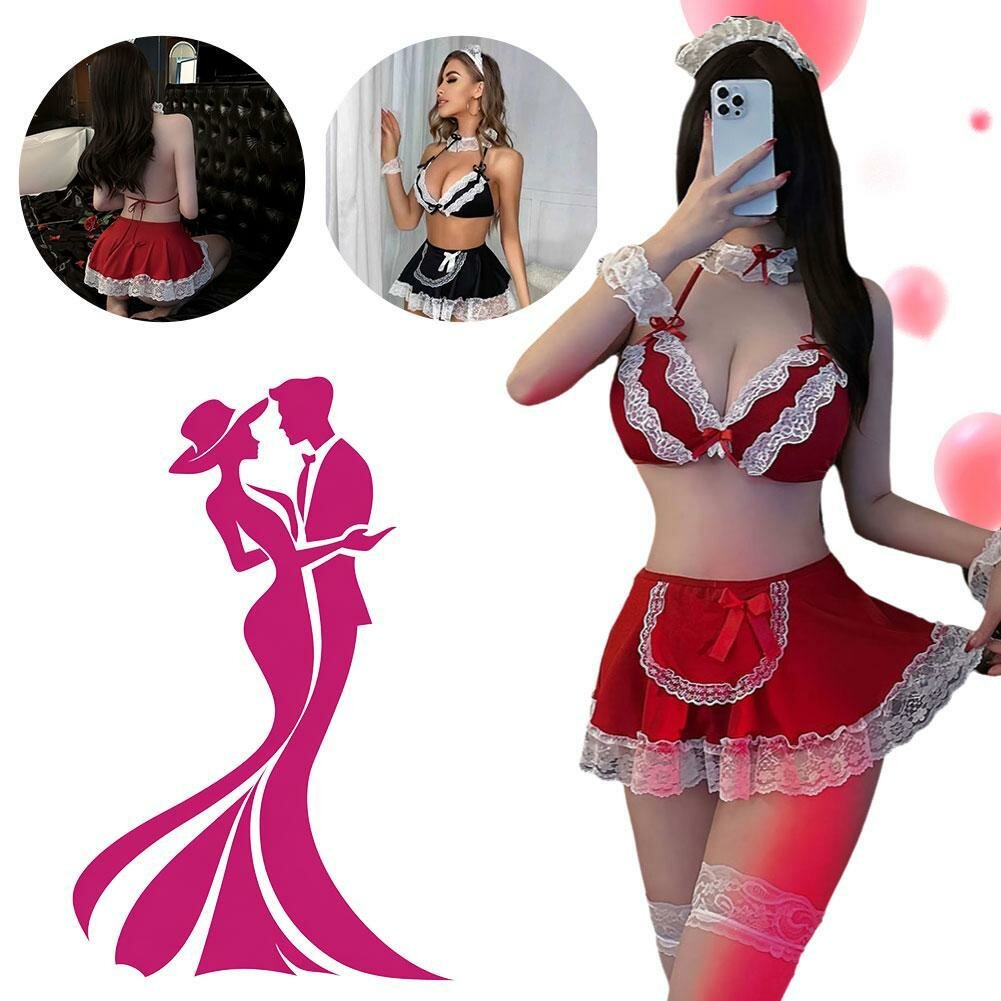 Костюм карнавальный cosplay Горничная Комплект одежды