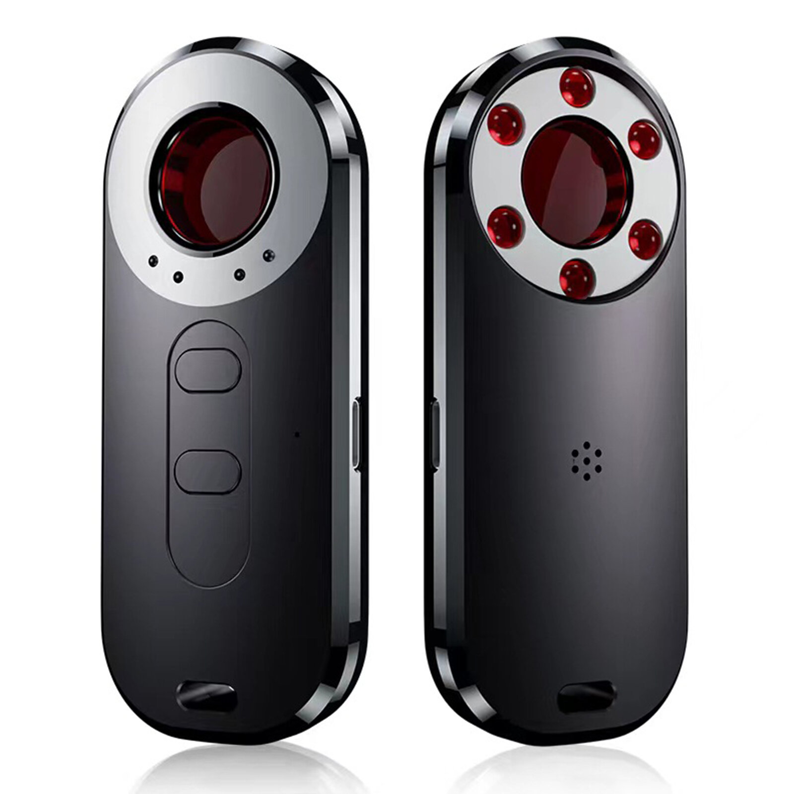 Детектор скрытых камер сигналов RF Анти шпионский камера пинчол Pinhole Магнитный локатор GPS Безжичный аудио GSM Bug Finder Сканер AK400, режим тревоги звук вибрация, диапазон обнаружения 1МГц-6.5ГГц, рабочий диапазон 0.5-6 м, напряжение 3.7 В, область