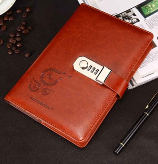 Ежедневник с кодовым замком А5