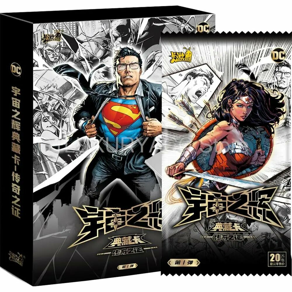Коллекционная карточка KAYOU DC Бэтмен Чудо-женщина One Box Per 10 Packs