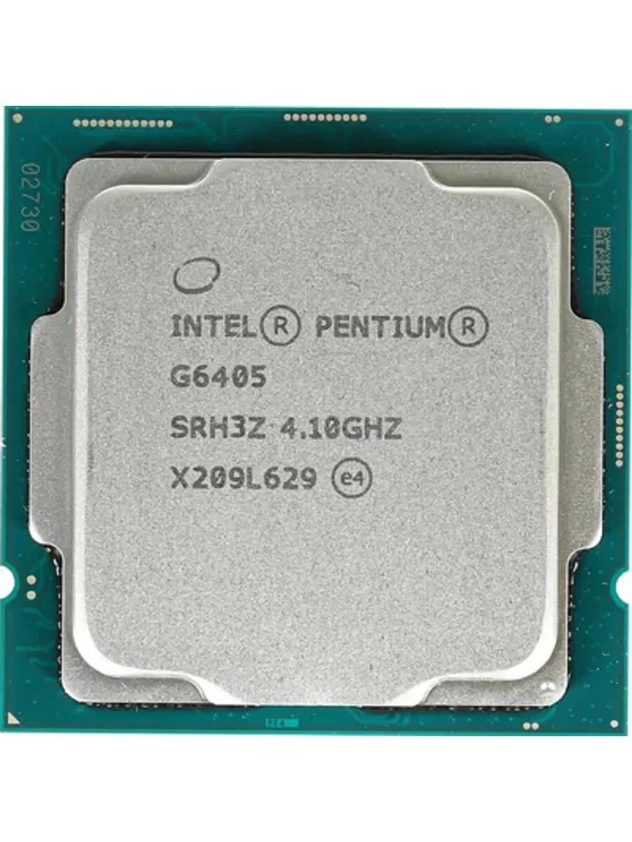 Процессор G6405 OEM, 2x4100 МГц, UHD Graphics 610