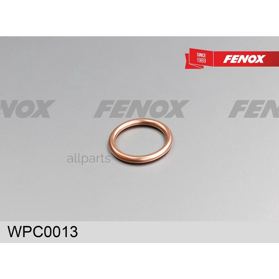 FENOX WPC0013 Прокладка пробки поддона PEUGEOT/RENAULT