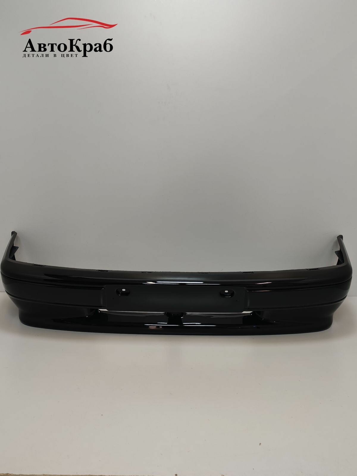 Бампер передний без отверстий под ПТФ в цвет для ВАЗ 2113 2114 2115 665 - космос, черно синий