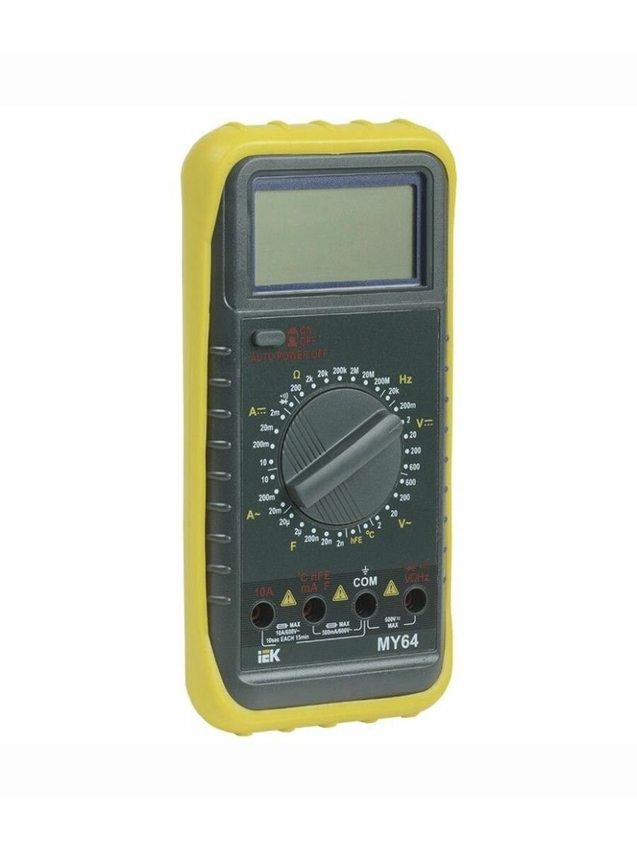 Мультиметр цифровой Professional MY64 IEK TMD-5S-064
