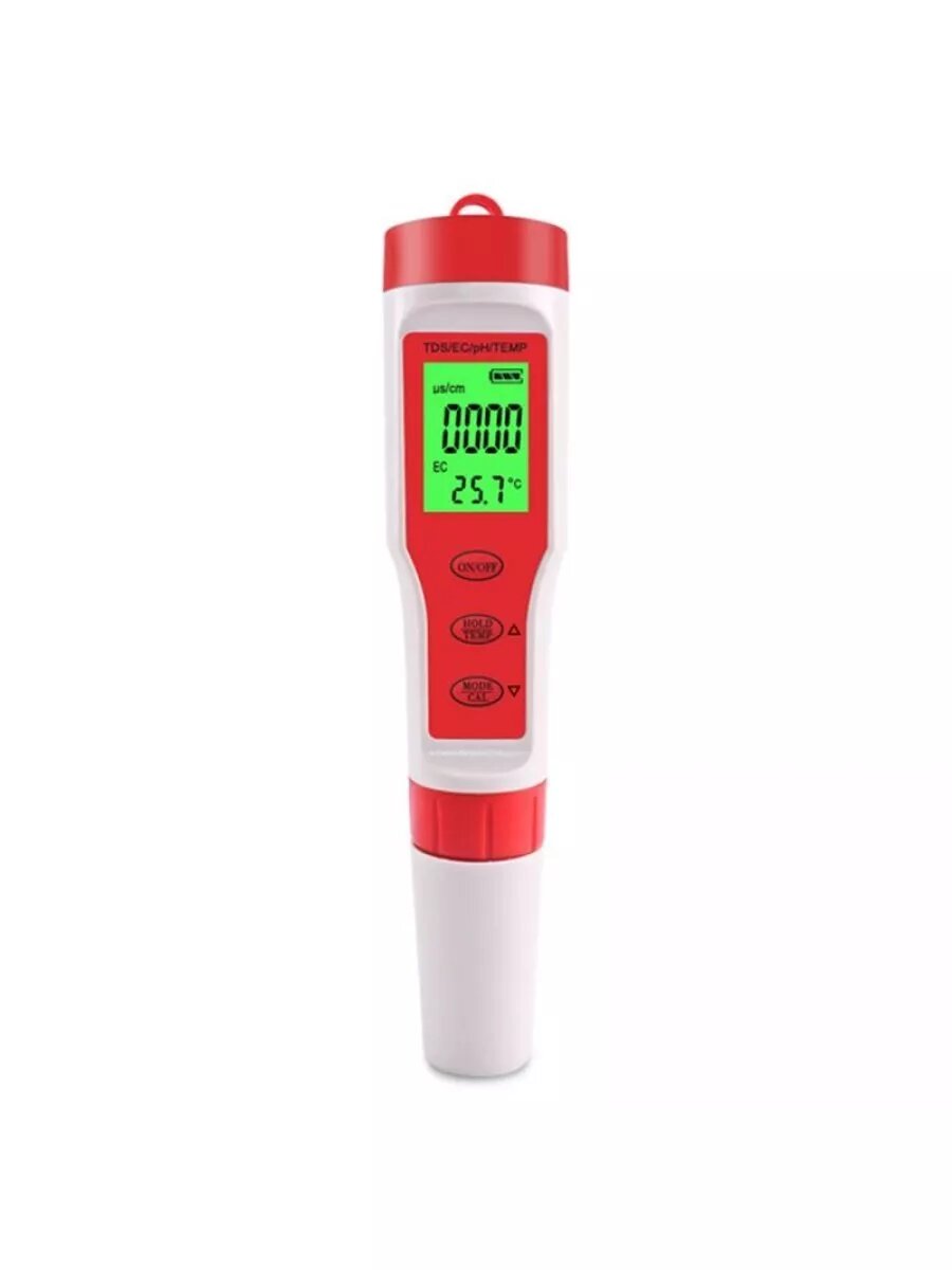 Цифровой тестер качества воды 4 в 1 PH TDS EC TEMP
