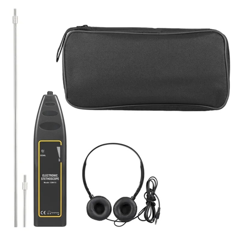Электронный стетоскоп с ведущим краем автомобиля, звуковое диагностическое оборудование, инструмент для ремонта двигателя, автомобильный шум, электронный стетоскоп