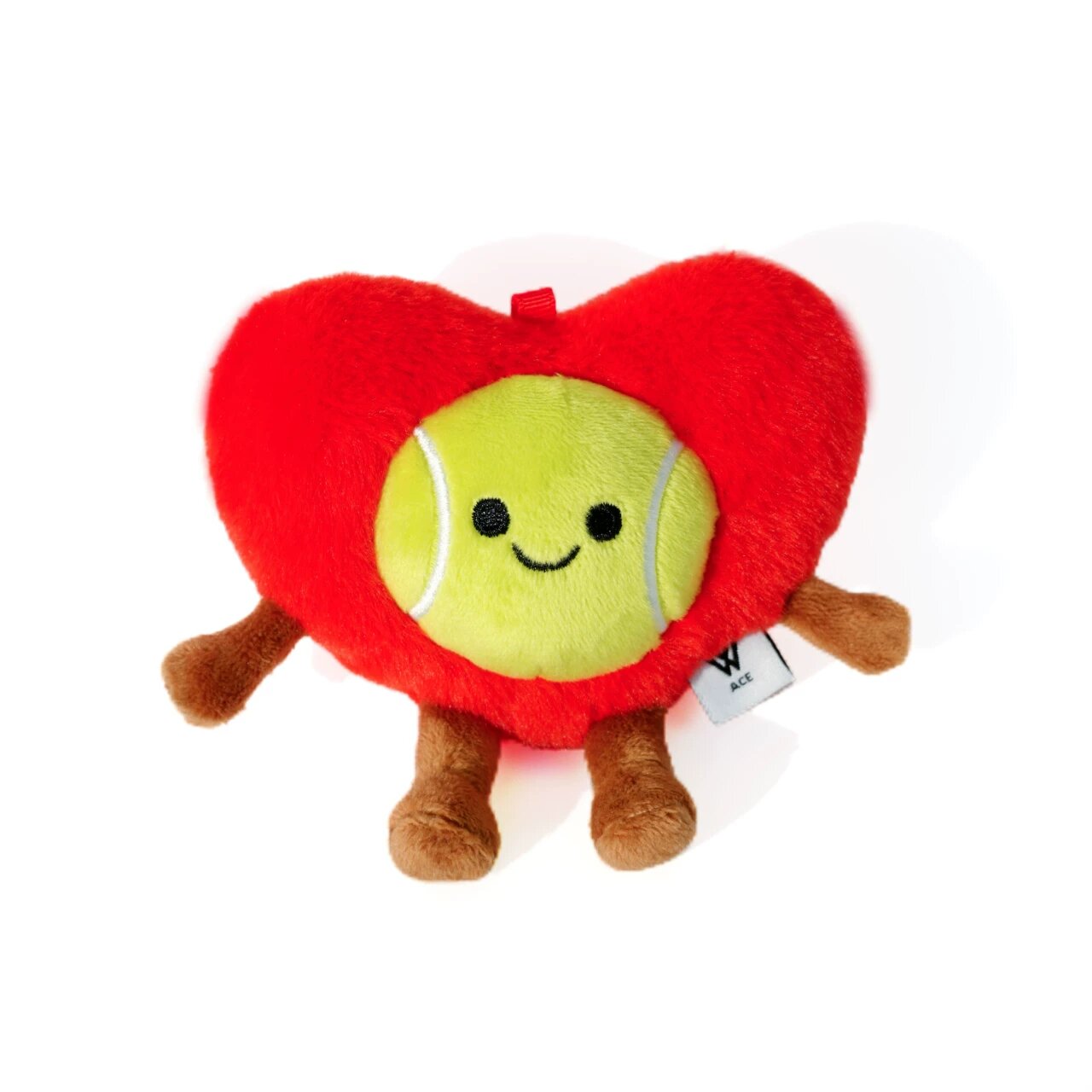 Теннисная любовь | Милый плюшевый брелок-подвеска, креативная забавная кукла-брелок, украшение, подарок на День святого