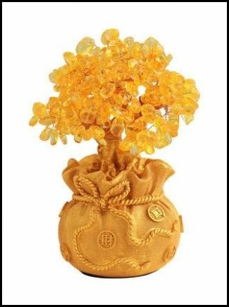 Денежное дерево по фэн-шуй, растение с истинным лицом удачи, используемое дома и в офисе, в спальне/12 см