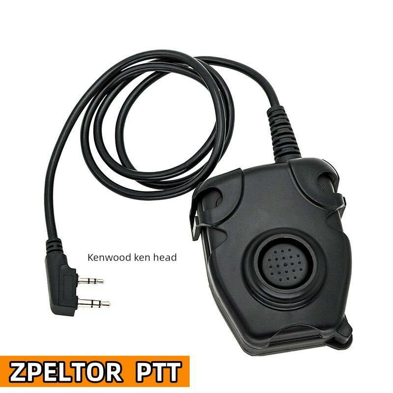 Аксессуар zPeltor PTT Motorola Kenwood, черный коммуникационный компонент