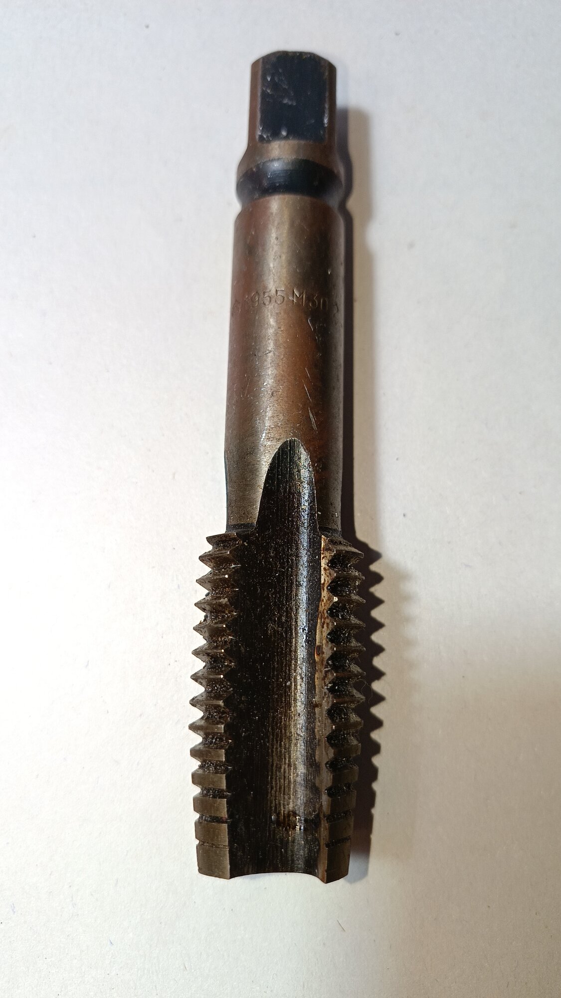 Метчик м/р М30х3,5 Н2 1955 HSS сквозной