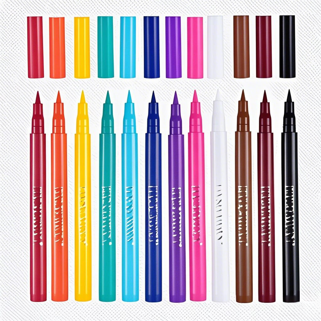 12PCS Colorful Eye Liner Pencil Pigment Eyeliner Pen Set Eyeliner Pen Eye Cosmetics Makeup Tools Eye Liner Waterproof Long-lasting Eyeliners
