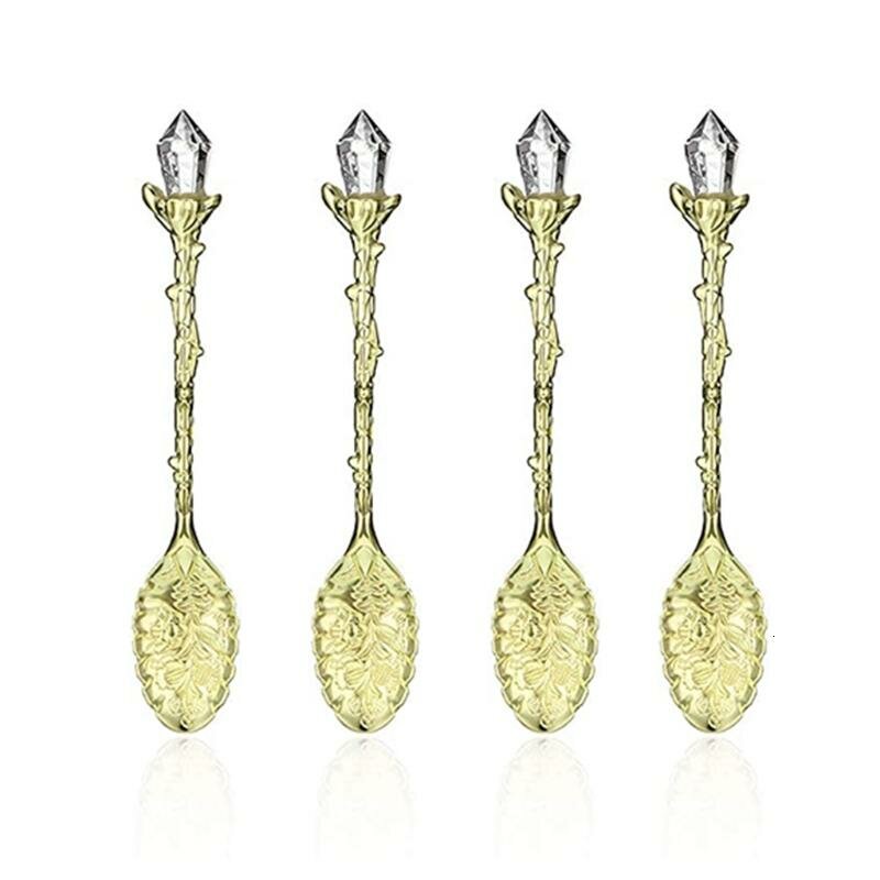 Винтажные ложки из хрусталя, GD