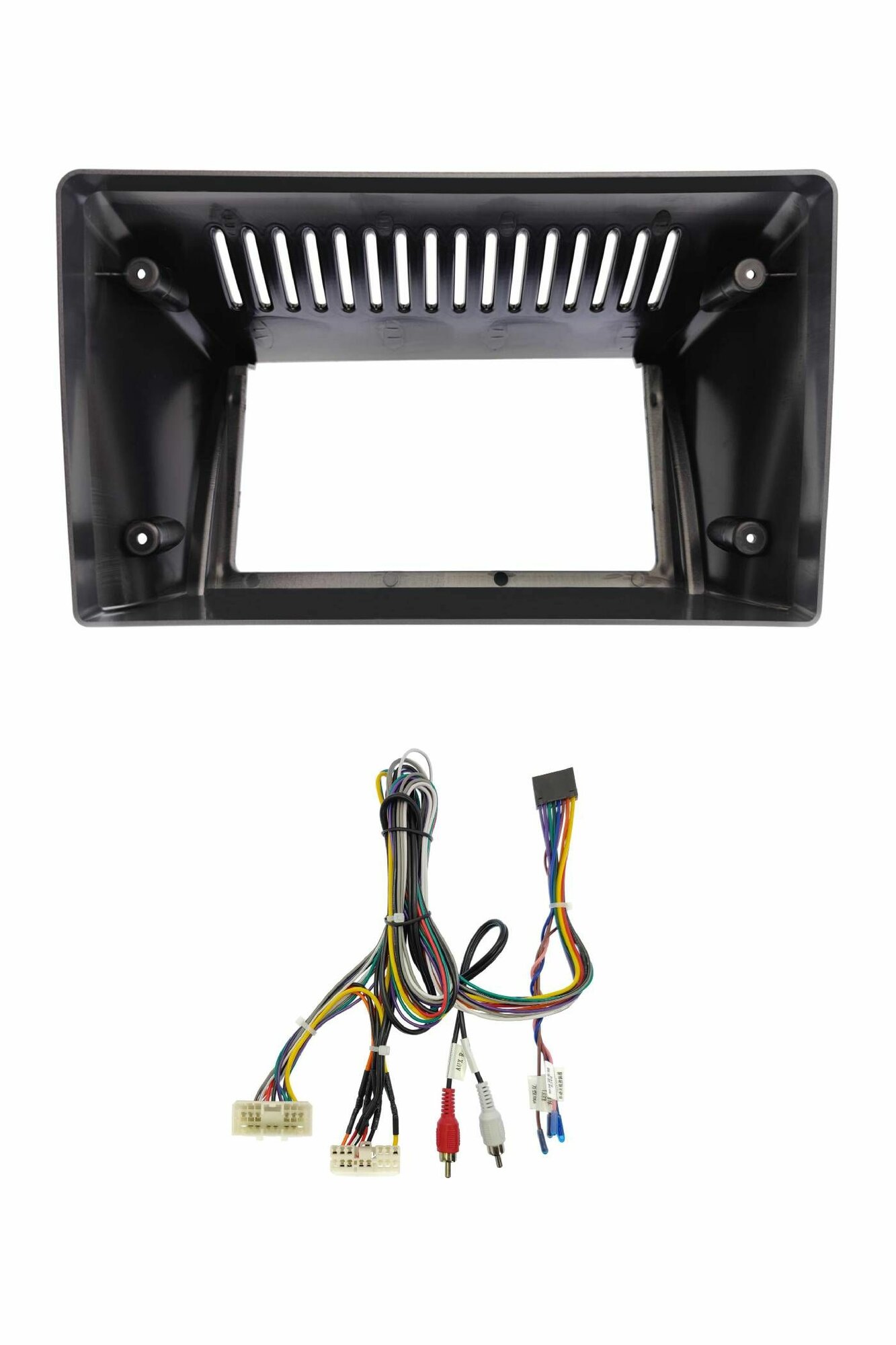 Рамка переходная Subaru Outback, Legacy 2004 - 2009 + проводка для 9" магнитолы / Wide Media