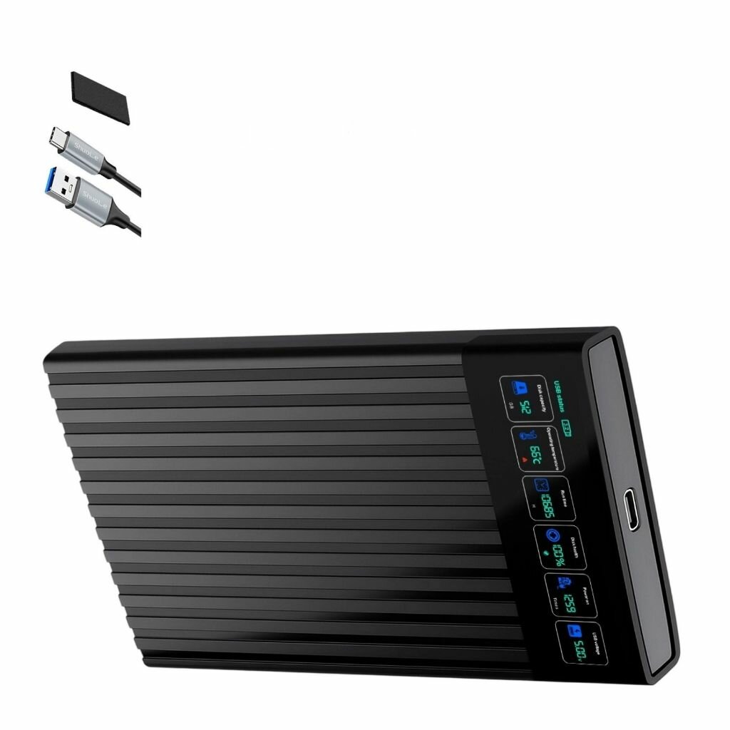 Интерфейс USB-2,5-дюймовый SATA механический твердотельный накопитель smart hard disk box-интерфейс USB A