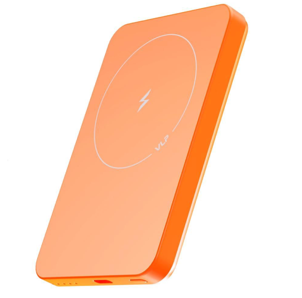 Внешний аккумулятор VLP Lite MagSafe Power Snap 5000mAh Orange (Оранжевый)