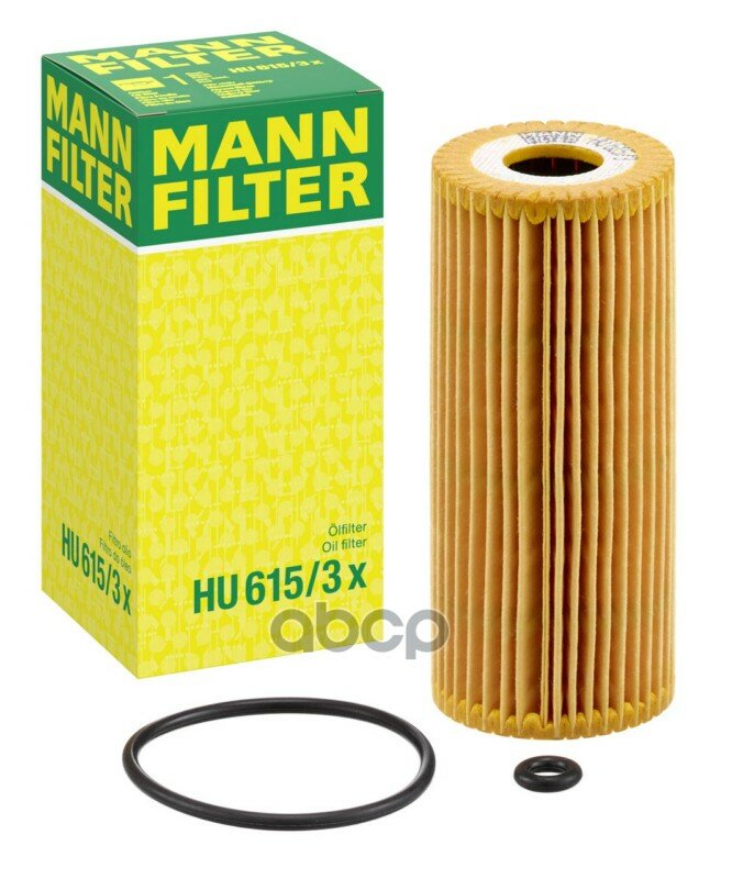 Фильтр масляный MB A-Klasse >99, B-Klasse >05, Vaneo 01-05 1,6-2,0 TD MANN-FILTER арт. HU6153X