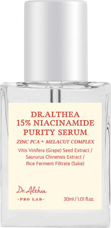 Dr. Althea Осветляющая сыворотка с ниацинамидом и цинком 15% Niacinamide Purity Serum 50ml