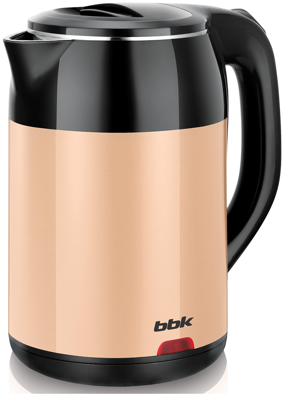 Чайник электрический BBK EK1709P черный/бежевый