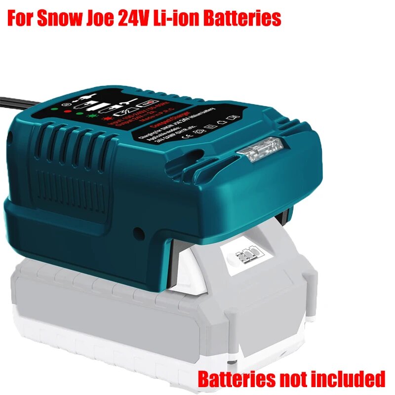 Быстрое зарядное устройство для аккумуляторов Kabalt/Greenworks/Snow Joe 24В US For Snow Joe