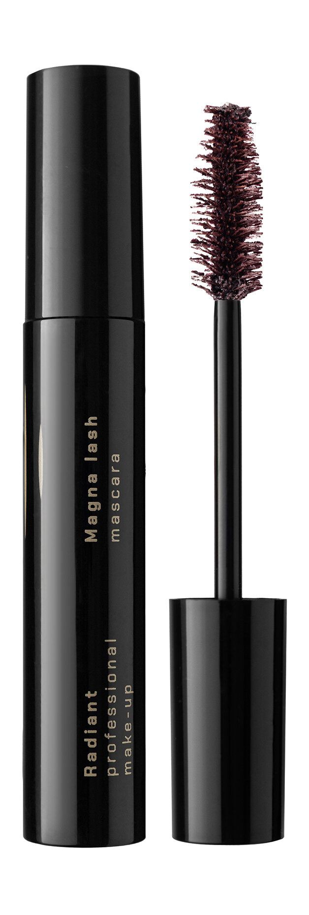 RADIANT PROFESSIONAL MAKE-UP Тушь для ресниц Magna Lash Mascara с эффектом накладных ресниц, 13 мл, 02 Коричневая Слива