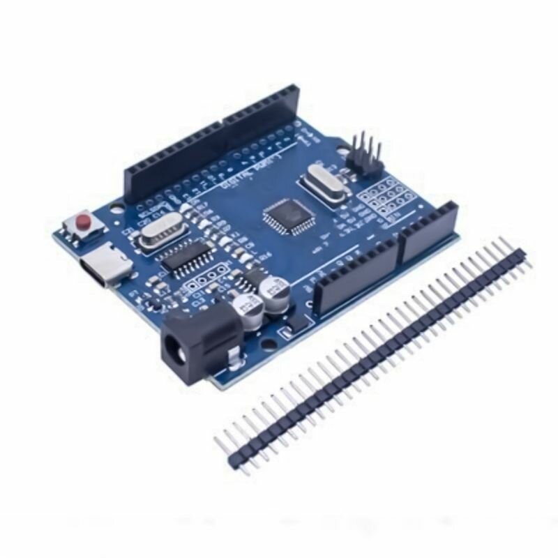 (1 компл.) Новая улучшенная плата Arduino UNO R3 (без кабеля) - Type-C разъем