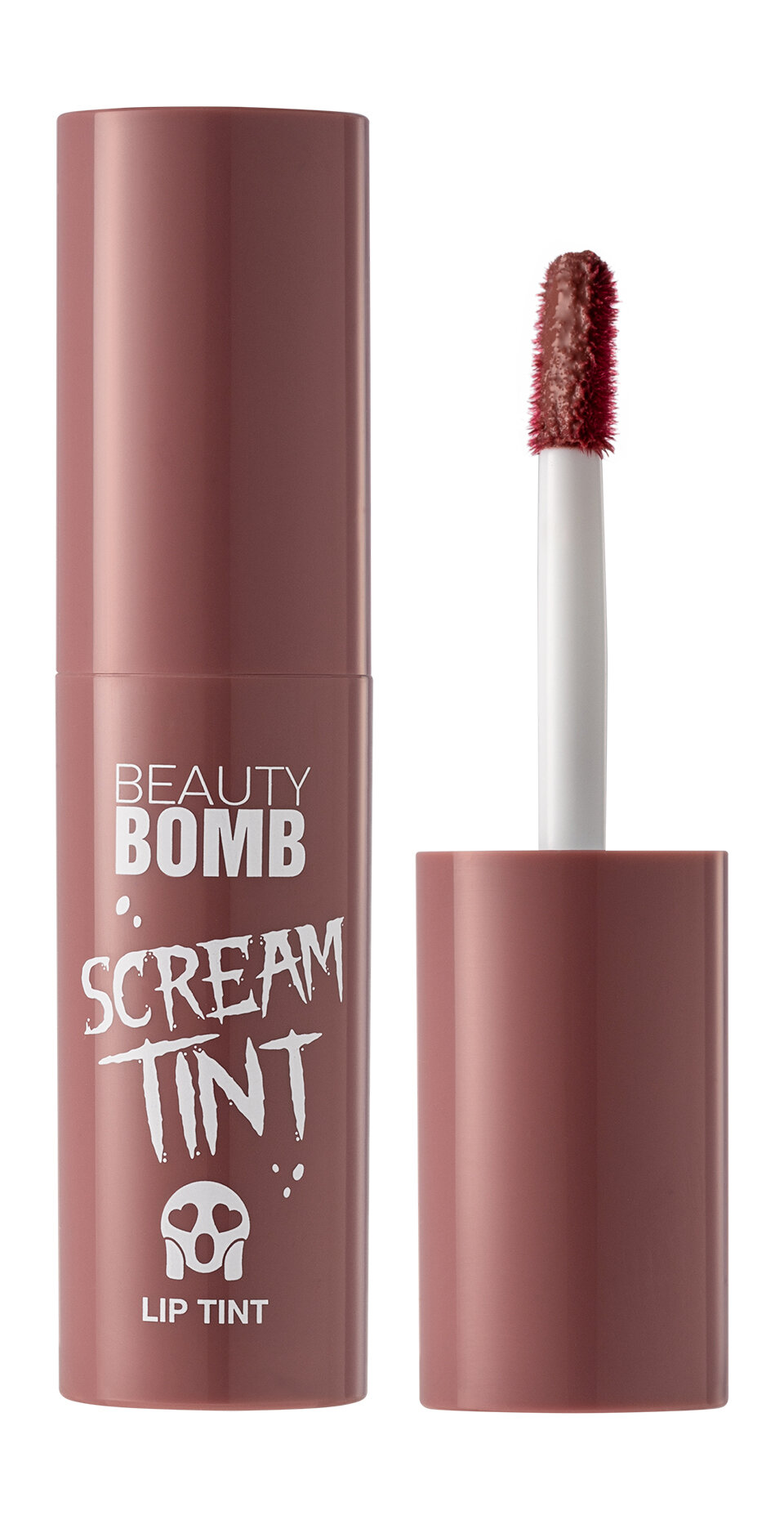 BEAUTY BOMB Тинт для губ кремовый Scream Tint, 4 мл, 03 Remus Hug Пыльно-розовый