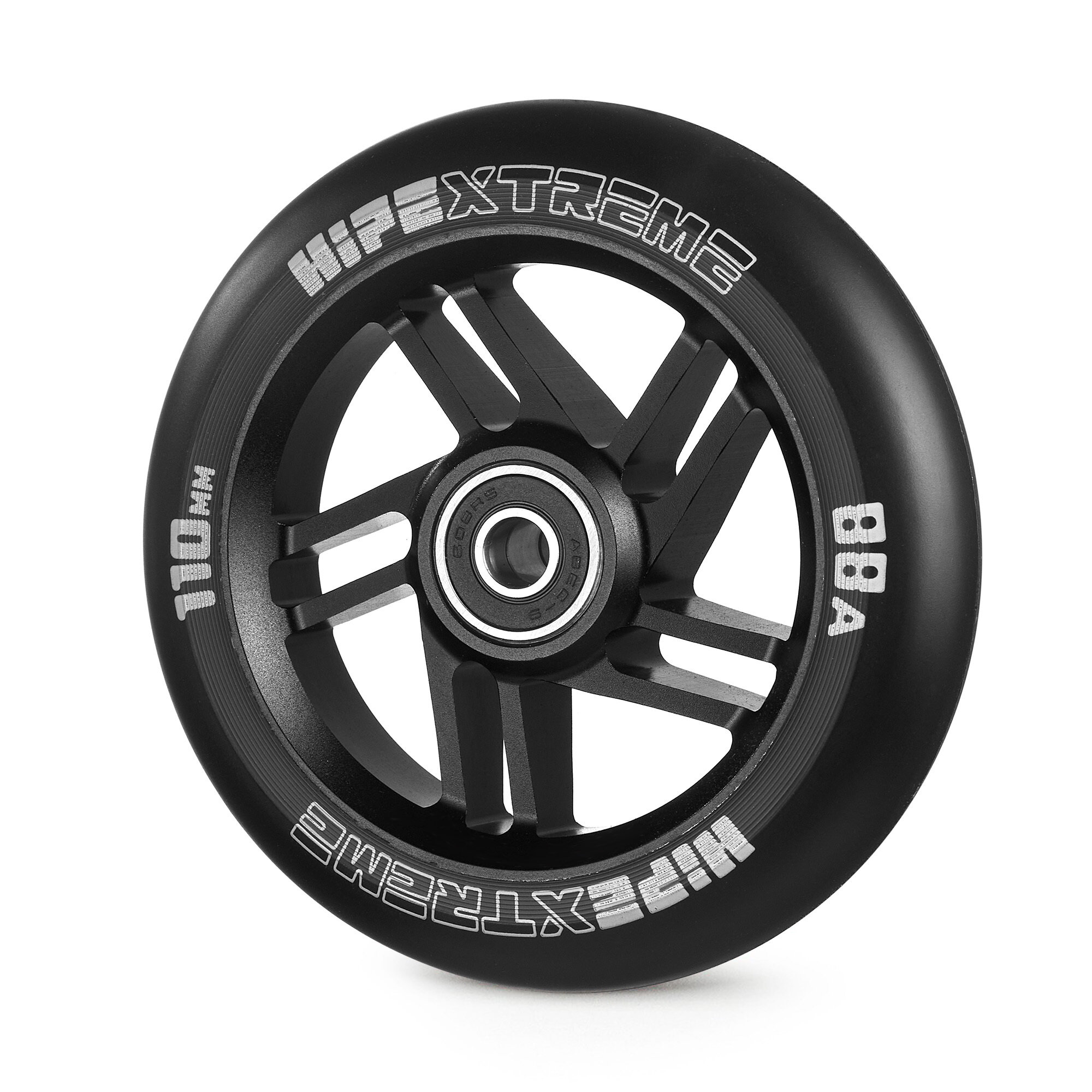 Колесо HIPExtreme H5 110*24 мм, для трюкового самоката, черный/черный