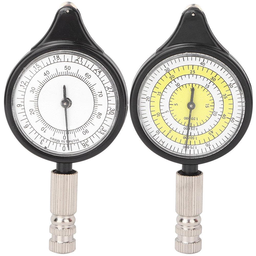 Maps Gauge, Map Measurer Multifunctional Magnetic for Hiking